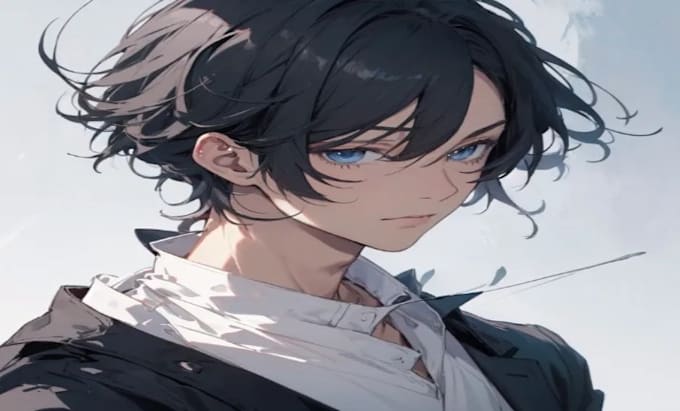 Create you a semi realistic anime pfp cheap for first 10 orders by ...