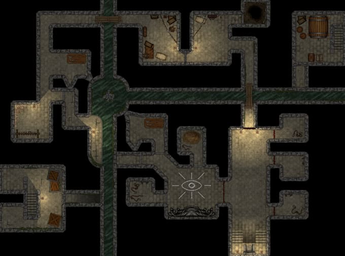 Draw your custom dnd battle map