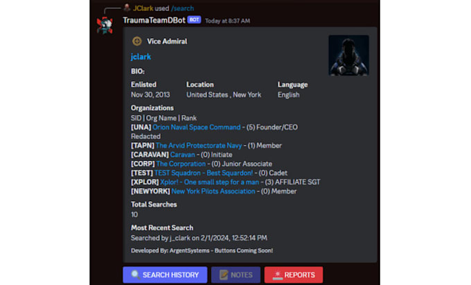 Create a custom discord bot by Commanderclark | Fiverr