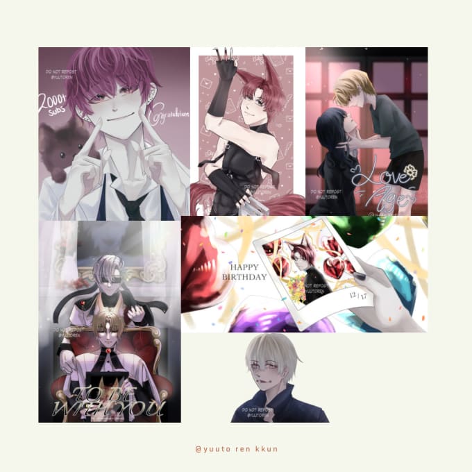 Draw Your Original Character Or Fanart With My Manhwa Style By Yuutoren