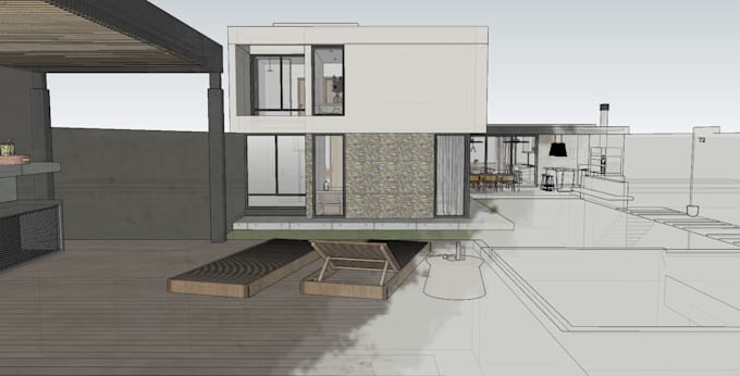 Create architectural 3d model by Tomasfiallo | Fiverr