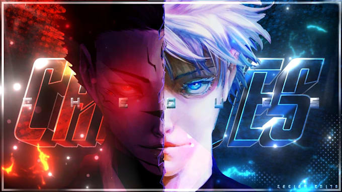 Professional amv edit thumbnail by Zacianarts | Fiverr