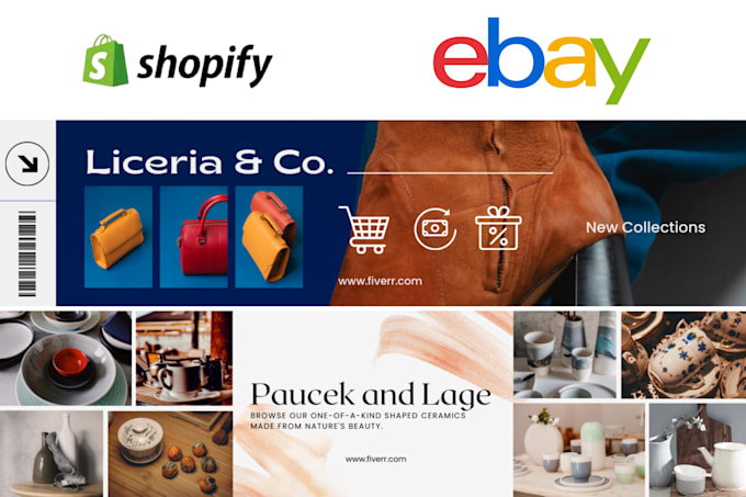 Design ebay banner, shopify store banner, and etsy shop banner by Ha ...
