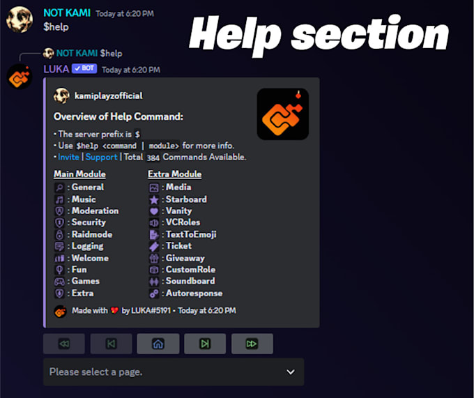 Create A Advance Multipurpose Discord Bot By Ankit Kami Fiverr