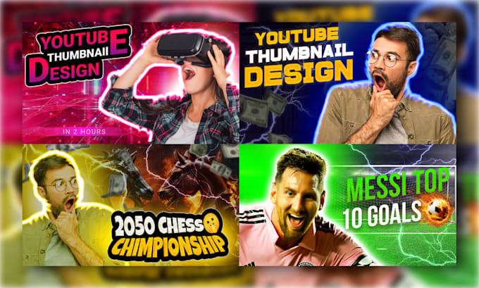 Design amazing attractive eye catchy youtube thumbnail by Royaldudegfx ...