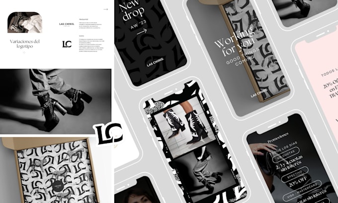 Design your modern and chic brand by Agustinaviano | Fiverr