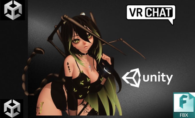 Create custom vrchat avatar, nsfw, vrchat anime avatar, vseeface by ... Create custom vrchat avatar, nsfw, vrchat anime avatar, vseeface by ...