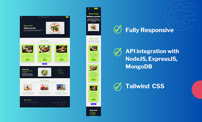 Be your frontend developer with angular js and tailwind css by Code_mine07 | Fiverr