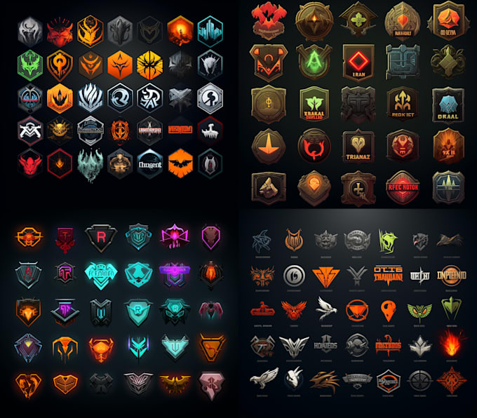 Create a custom gaming logo for your team by Bliss_creations | Fiverr