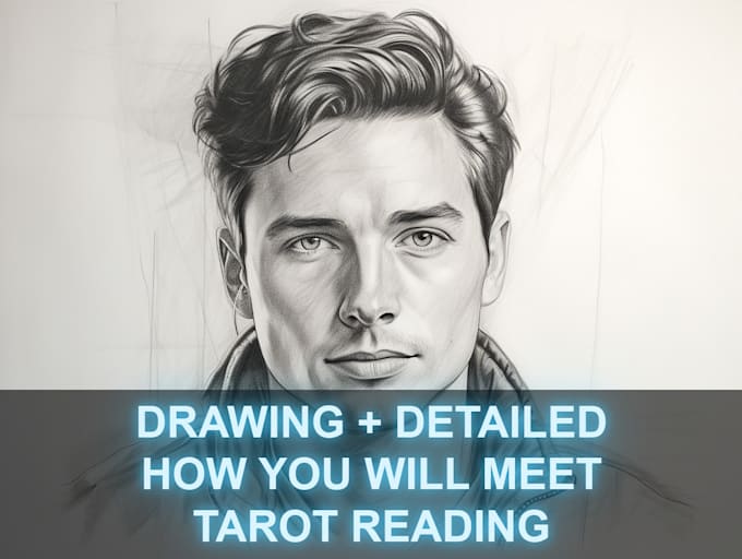 Draw your soulmate psychic reading love relationship clairvoyant sketch ...