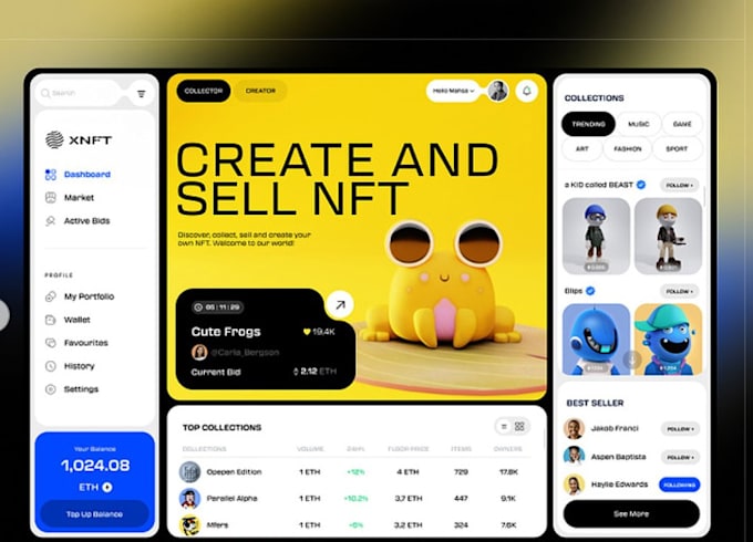 Design wireframe, dashboard, prototype, admin design, ui ux design by ...