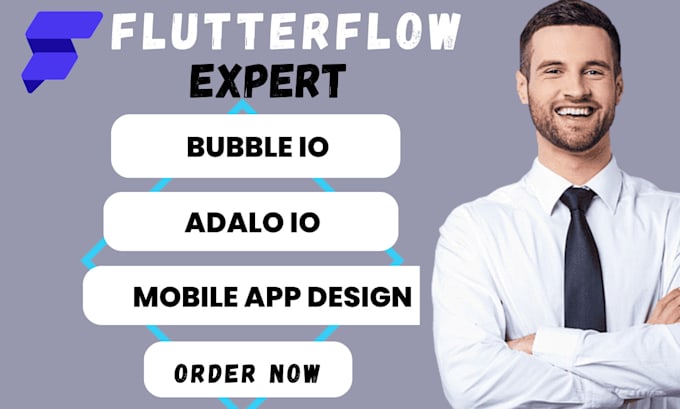 Design flutterflow mobile app flutter and bubble io adalo by Vatca_wills | Fiverr