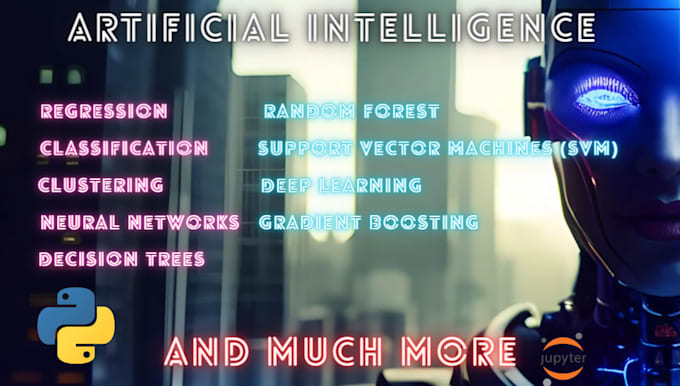 Do machine learning with python, tensorflow, keras, pytorch by ...