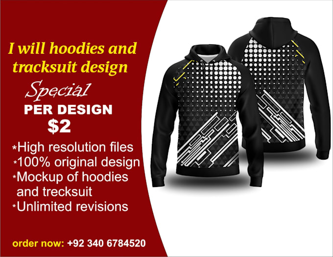 Create sublimation hoodies design, mockup and vector by Asadali1215 ...