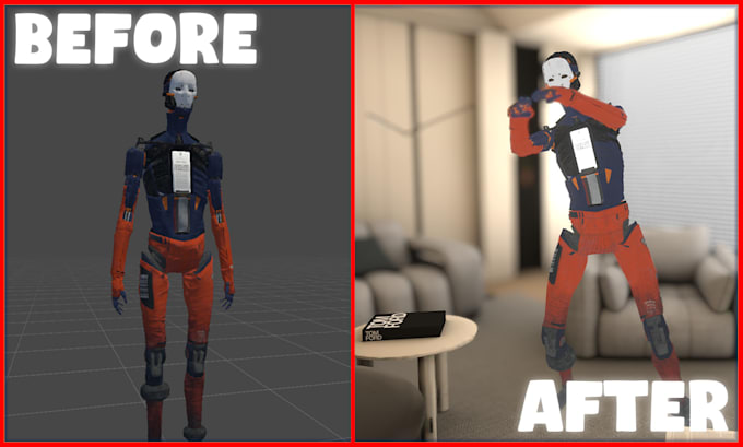 Create a custom vrchat avatar from any humanoid model by Mcnuggsdev ...