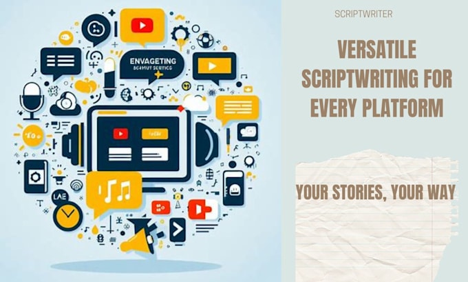 Craft compelling scripts for your videos by Teena_stewart | Fiverr