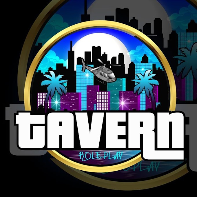 Design perfect gta or fivem server roleplay logo for discord and fivem ...