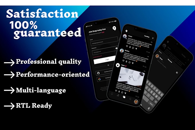 Build A Custom Flutter Mobile App Be Your Flutter Developer By Sarmad