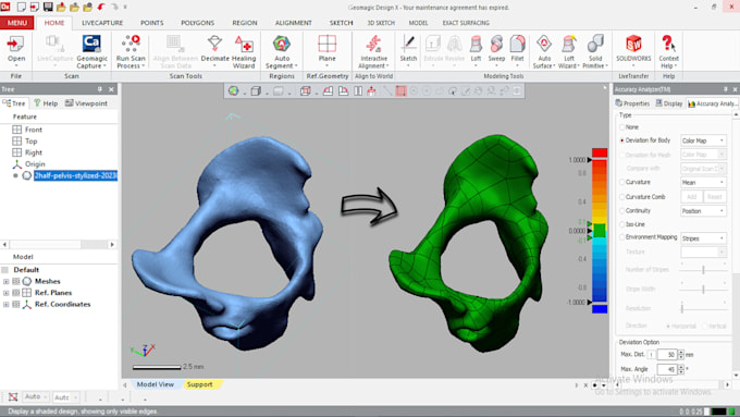 Do reverse engineering from scan, stl, obj, data to step, cad model and 3d print by Hassankhankk ...