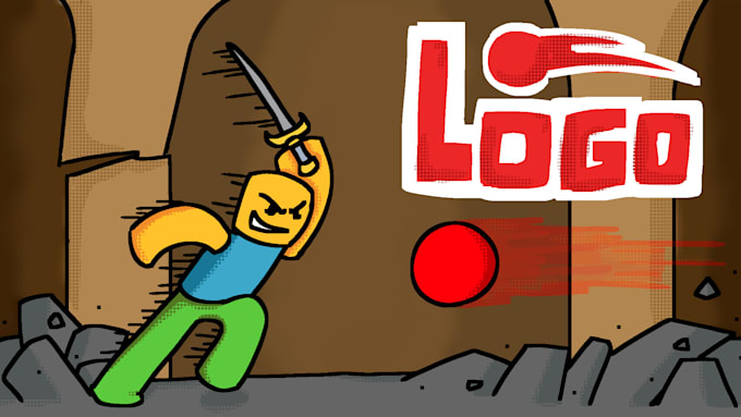 Draw a thumbnail or icon for your roblox game by Amongusartist | Fiverr