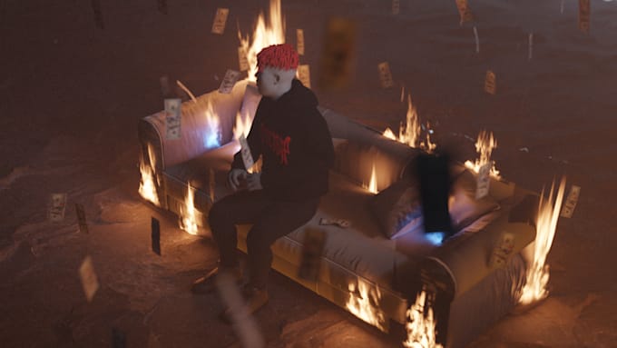 Make 3d rap visualizers and trippy effects by Surjomitra | Fiverr