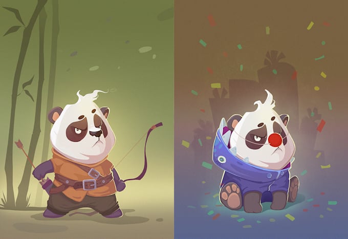 Create cartoon illustrations and characters by Hanna_banana | Fiverr