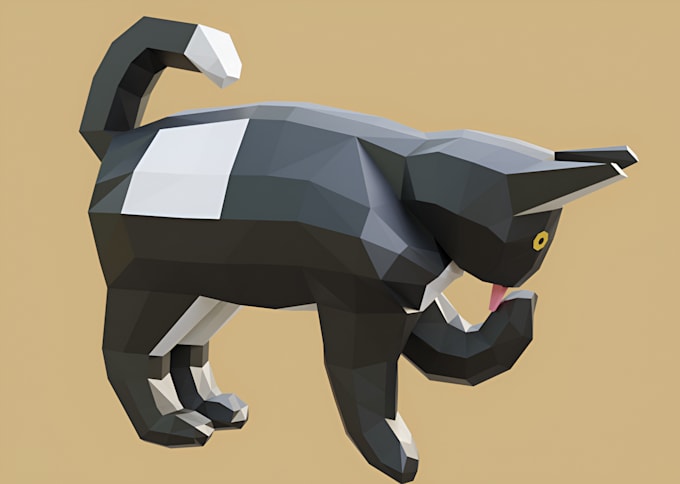 Create 3d low poly animals for games, web, or animation by Aunhaider805 | Fiverr