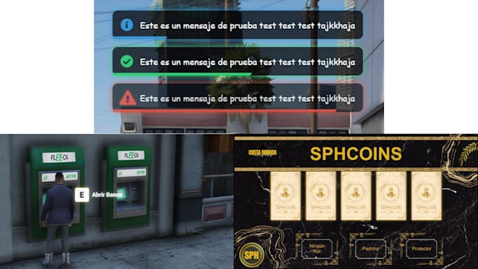 Craft exclusive fivem scripts tailored to your server by Miguel_ar | Fiverr