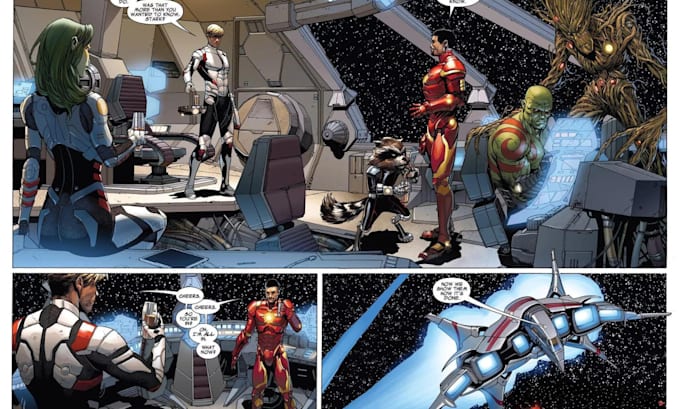 Draw anime manga storyboard comic page comic panel comic art graphic ...