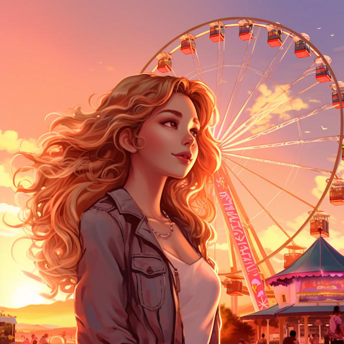 Do a 2d animation scene using midjourney ai by Messuh | Fiverr