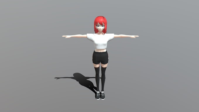 Do anime vrchat avatar mmd vroid 3d gaming vtuber avatar unity vr game ...