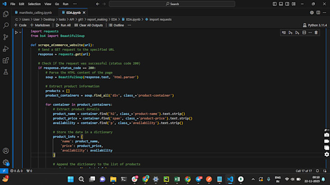 Do Web Scraping And Automation Using Python Selenium By Harry224 Fiverr 1391