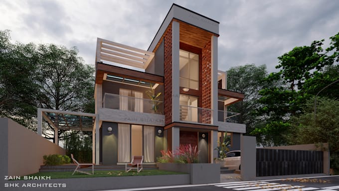 Provide innovative architectural realistic 3d modelling render by ...