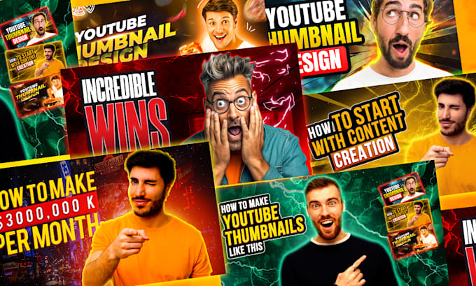 Design eye catchy youtube thumbnail that gets millions of views and ...