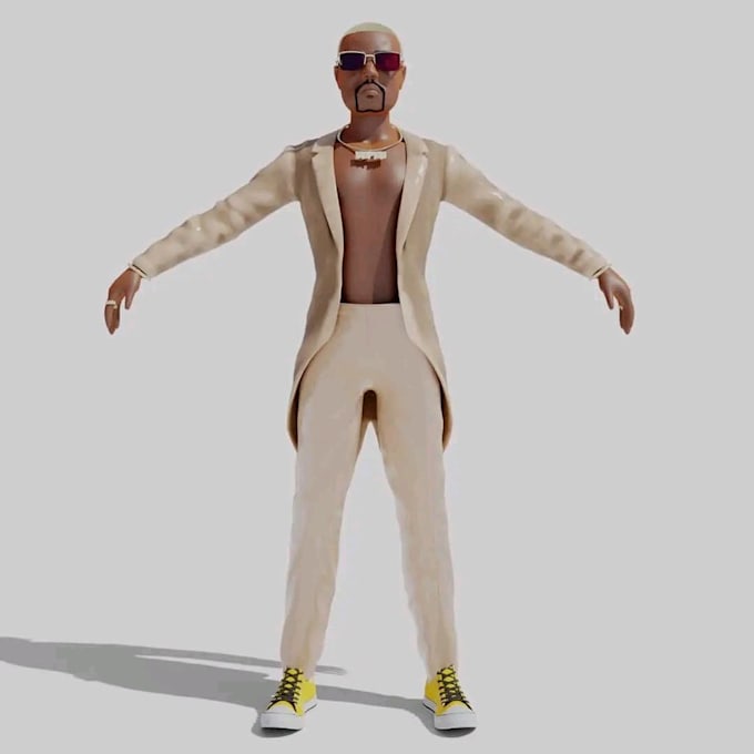 Create 3d character model, rigging, 3d cartoon character for game and ...