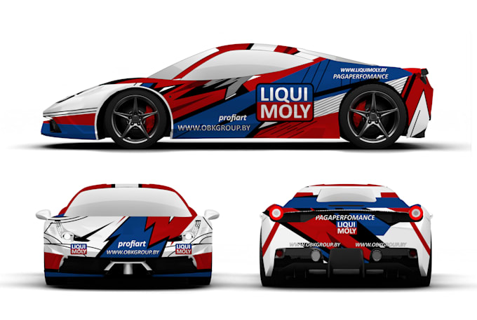 Do racing car wrap design, racing car wrap, car wrap, van wrap, vehicle ...
