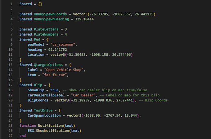 Vehicleshop fivem systeem v18 by Thedutchgame513 | Fiverr