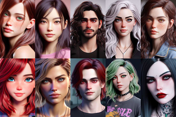 Create your hyper realistic animation portraits using dalle ai by The ...