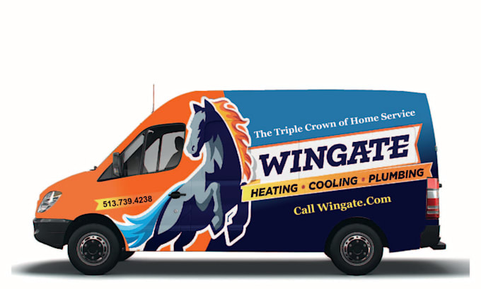 Design car warp ,food truck and vehicle warp by Rupashaashraf | Fiverr