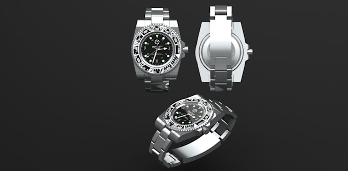 Do 3d product modeling and rendering mechanical step dxf stl file in ...