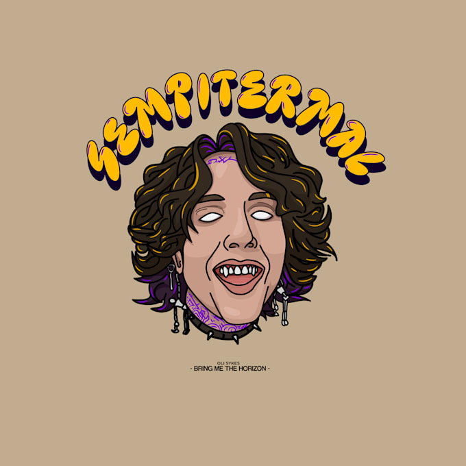 Draw any creative 2d digital illustrations for you by Zuhdeey | Fiverr