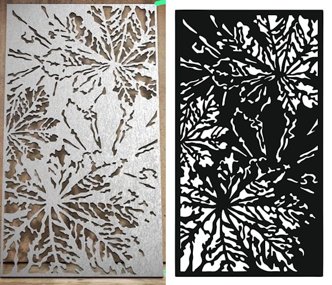 Make a dxf file vector for cnc laser cutting by Rc_laser | Fiverr