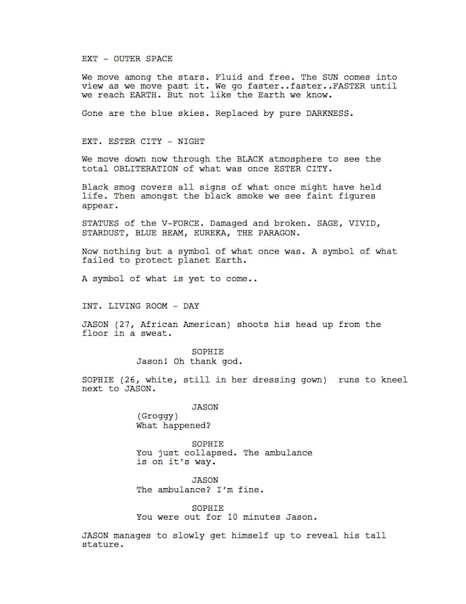 Professionally format your script using final draft by Cthomas99 | Fiverr