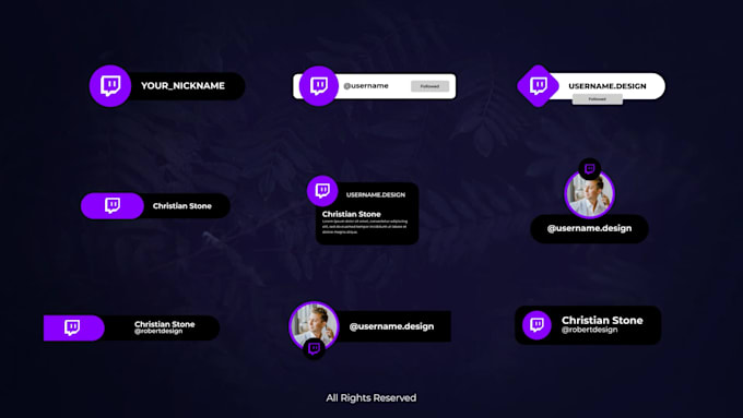 Create premium twitch popup animations for your game stream by Uniq ...