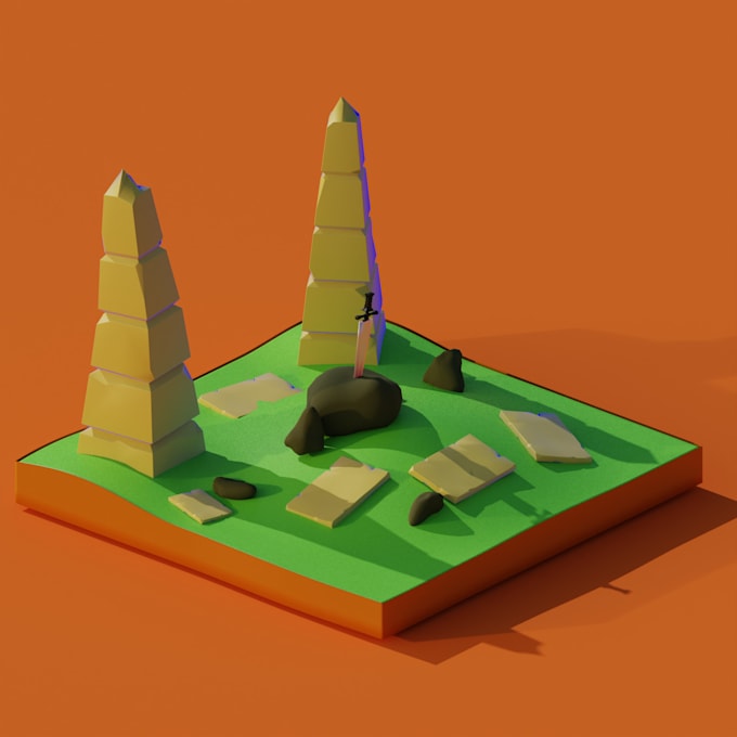 Create 3d object models game assets by Trisaka | Fiverr Create 3d object models game assets by Trisaka | Fiverr