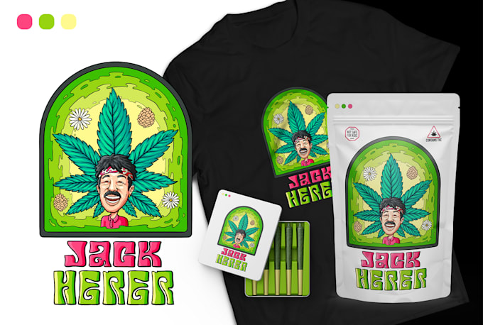 Make psychedelic art, weed, cannabis, mushroom illustration by Fedinson ...