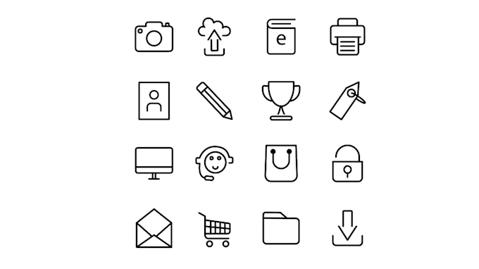 Design custom vector icons by Adeelr0055 | Fiverr