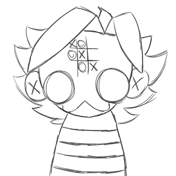 Put no effort into drawing you a scrunkly scene creature by ...