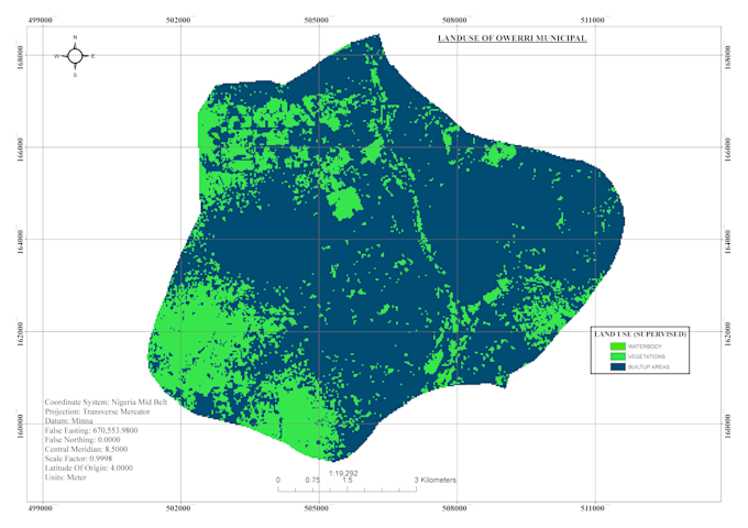 Create gis map, vector map, do spatial analysis by Lightupafrica | Fiverr