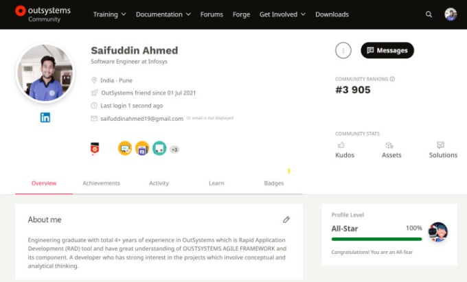 Create Applications Using Outsystems Platform With Best Practices By Ahmeddevglider Fiverr